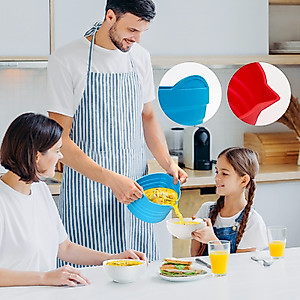 VYAJI Silicone Slow Cooker Divider Insert - Perfect compatible with Crockpot, Hamilton Beach, Elite Gourmet, Bella and any other 6,7,8QT slow cooker - Food-Grade Material, Easy Cleanup, Reusable, Eco-Friendly