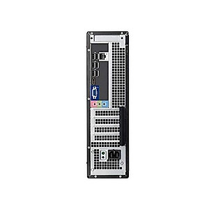 Dell Optiplex 3010 PC with 24-inch FHD Dell Monitor, Wireless Keyboard and Mouse, Gel Mousepad, WiFi, Intel i5, 8GB Memory, 240GB SSD Storage, Windows 10 (Renewed)