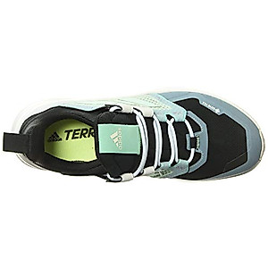 adidas Women's Terrex Trailmaker Gore-TEX Hiking Shoes, Core Black/Clear Mint/Acid Mint - 8.5