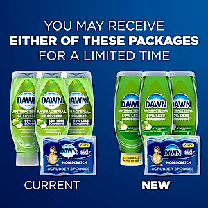 Dawn Ultra Anti-Bacterial EZ-Squeeze Hand Soap, Apple Blossom, 3x22 Fl Oz (Packaging may vary)