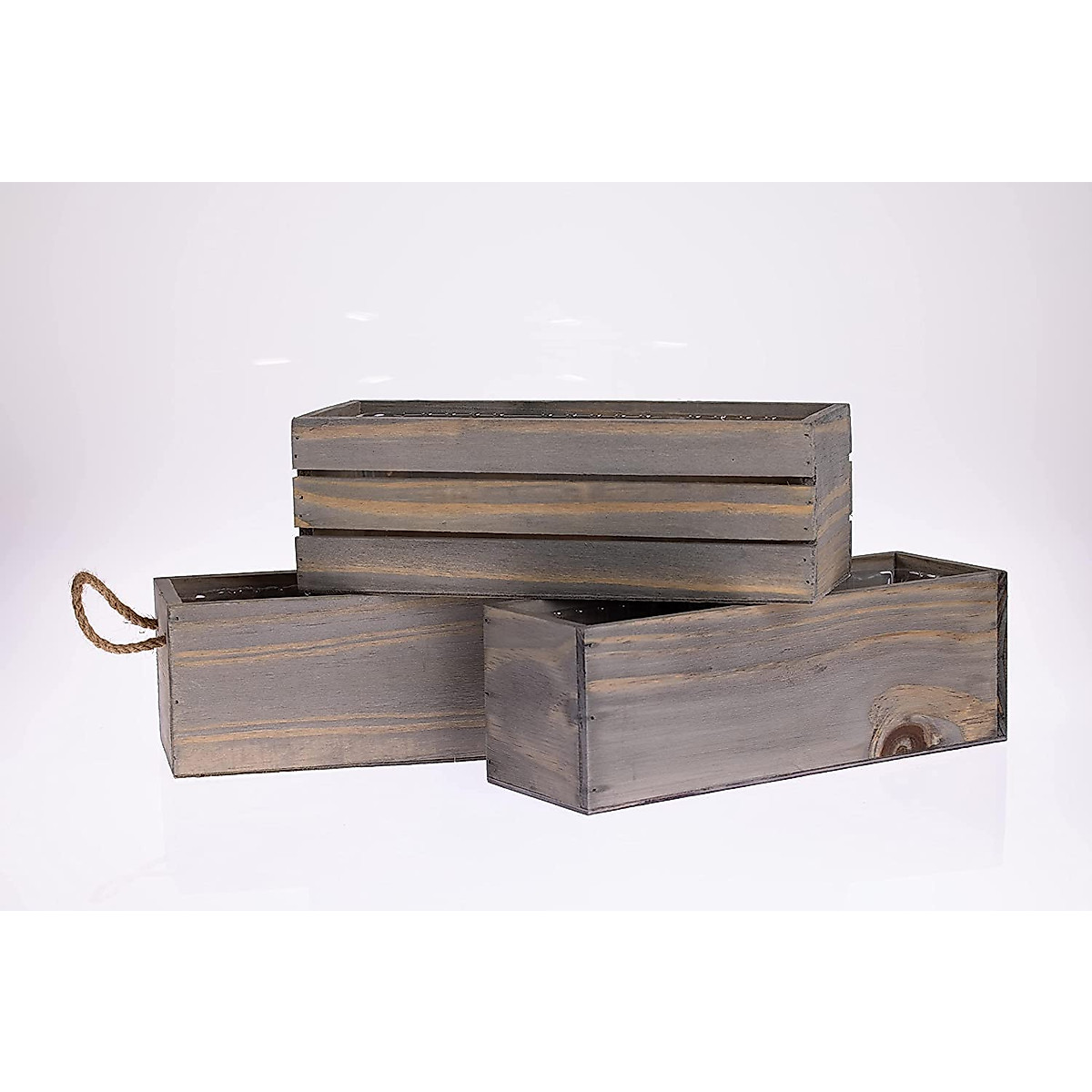 Plastic Liners for Wood Boxes (10.5”x 3” x 3.5”) Clear Plastic Liners for Planters l Plastic Liner Inserts for Planters (Sell in Pack of 12) (to fit12 Planter) (L120404)