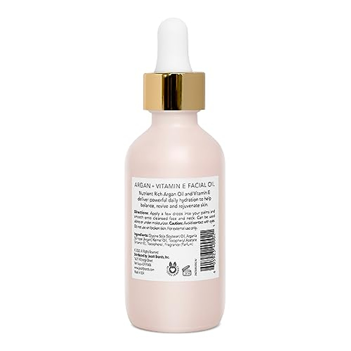 Pearlessence Argan & Vitamin E Facial Oil | Powerful Hydration to Help Balance, Revive & Rejuvenate Skin | Made in USA, Cruelty Free & Paraben Free