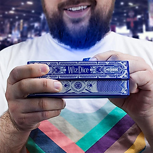 Wiz Dice Masterwork Series - Sharp-Edged Metal Dice Set for Tabletop RPG Adventure Games with a Dice Box - DND Dice Set, Suitable for Dungeons and Dragons and Dice Ga