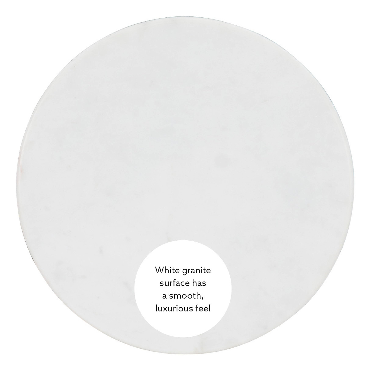 Powell Company Silver Spiral Metal Base with White Marble Top Drink Powell Nora Table