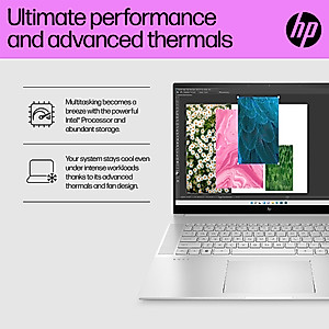 HP Envy 16 16" WQXGA Touchscreen Laptop - 13th Gen Intel Core i9-13900H 14-Core up to 5.40 GHz CPU, 64GB DDR5 RAM, 8TB NVMe SSD, GeForce RTX 4060 8GB GDDR6, Audio by Bang & Olufsen, Windows 11 Pro