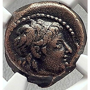 128 GR ALEXANDER II Zabinas Ancient 128BC Seleukid Greek coin VF NGC