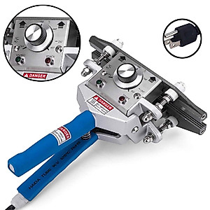 VOTOER FKR-200 8" Hand Held Crimp Heat Sealer Bag Machine Tool Aluminum Foil Kraft (8 Inch Sealing Length)