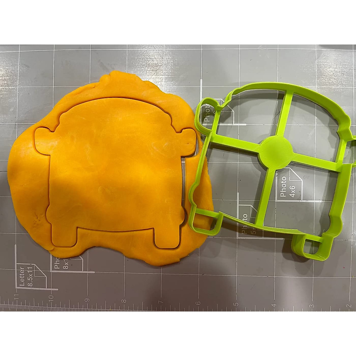 Van/Bus front view Outline Cookie cutter (4 inches)