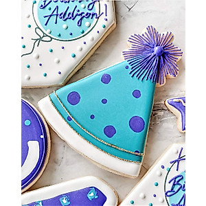 Birthday/Party Hat Cookie Cutter, 4" Made in USA by Ann Clark