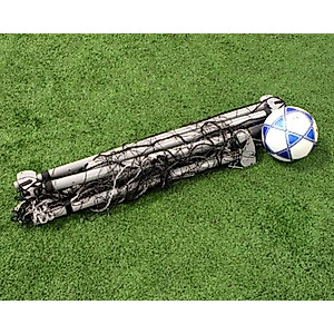 Lifetime 90046 Soccer Goal with Adjustable Height and Width, 7' x 5',Black