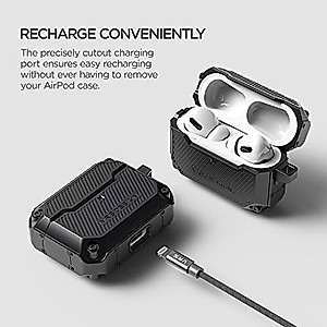 VRS Design Active Fit for Apple Airpods Pro Case (2019) Black