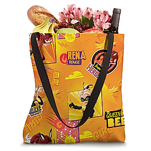 Miraculous Collection Iconic Queen Bee and Rena Rouge Tote Bag