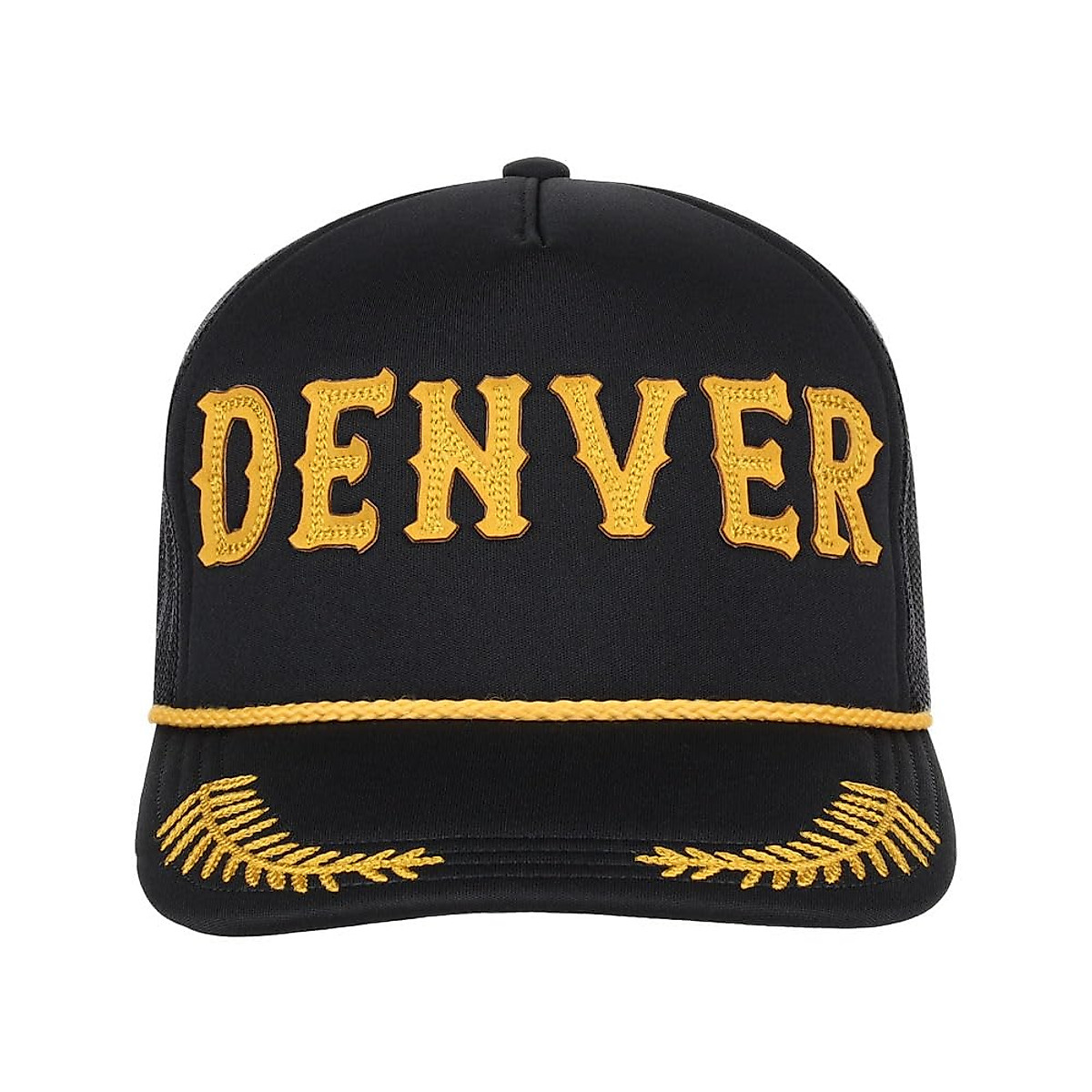 Local Crowns Generic Fish Collection Curved Trucker Colorado Adjustable Light Gray Snapback Cap