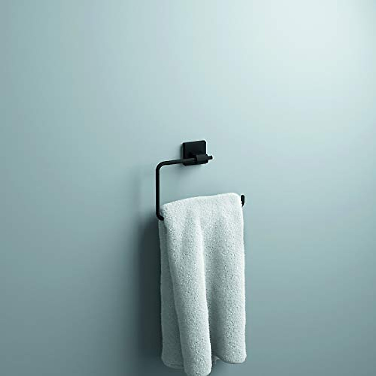 Franklin Brass MAX46-FB Maxted Towel Ring in Matte Black