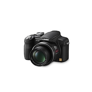Panasonic Lumix DMC-FZ28K 10MP Digital Camera with 18x Wide Angle MEGA Optical Image Stabilized Zoom (Black)