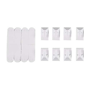 APAINI Portable Non-Crease White Projector Curtain Projection Screen with Adhesive and Hooks Projection Screens (Size : 100 inch)