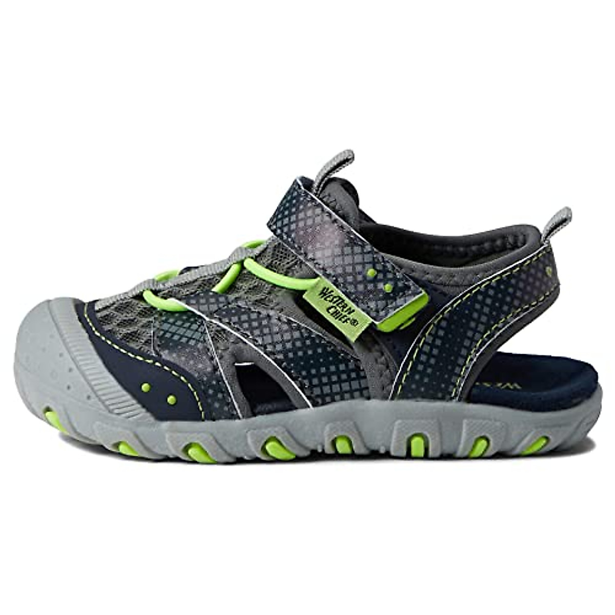 Western Chief Boy's Beachcomber Sandal (Toddler/Little Kid) Navy 10 Toddler M