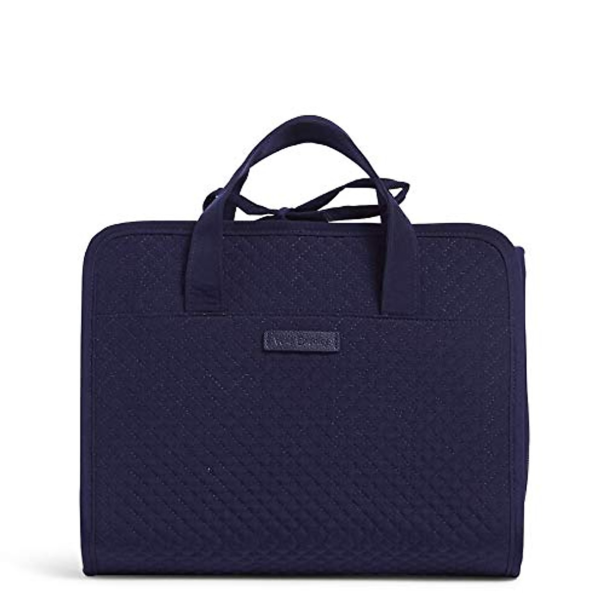 Vera Bradley Women's Microfiber Hanging Travel Organizer, True Navy, One Size