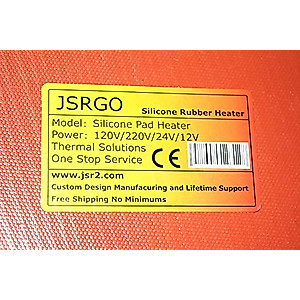 4" X 8" 100 X 200mm 12V 12W Reptile Pet Terrarium Case Egg Incubator Heater Warmer