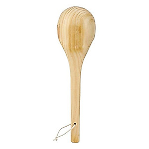 Zerodis Horticulture Garden Entertainment, Spoon,Sauna Accessories,Sauna Water Dipper Spoon Sauna Single Spoon Handmade