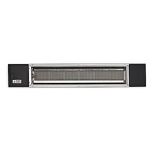 Sunpak S 34 (34,000 BTU) Hanging Patio Heater - Black - Natural Gas (NG) - No Fascia Kit