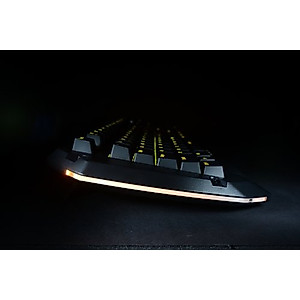 Tesoro Lobera Supreme G5NFL Red Mechanical Switch USB Hub Full Color RGB LED Backlit Side Illuminated Mechanical Gaming Keyboard TS-G5NFL (B) RD