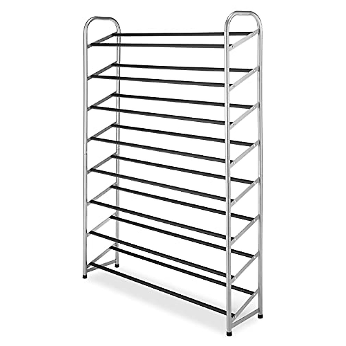 Whitmor 8 Tier Shoe Tower - 40 Pair - With Non-Slip Racks