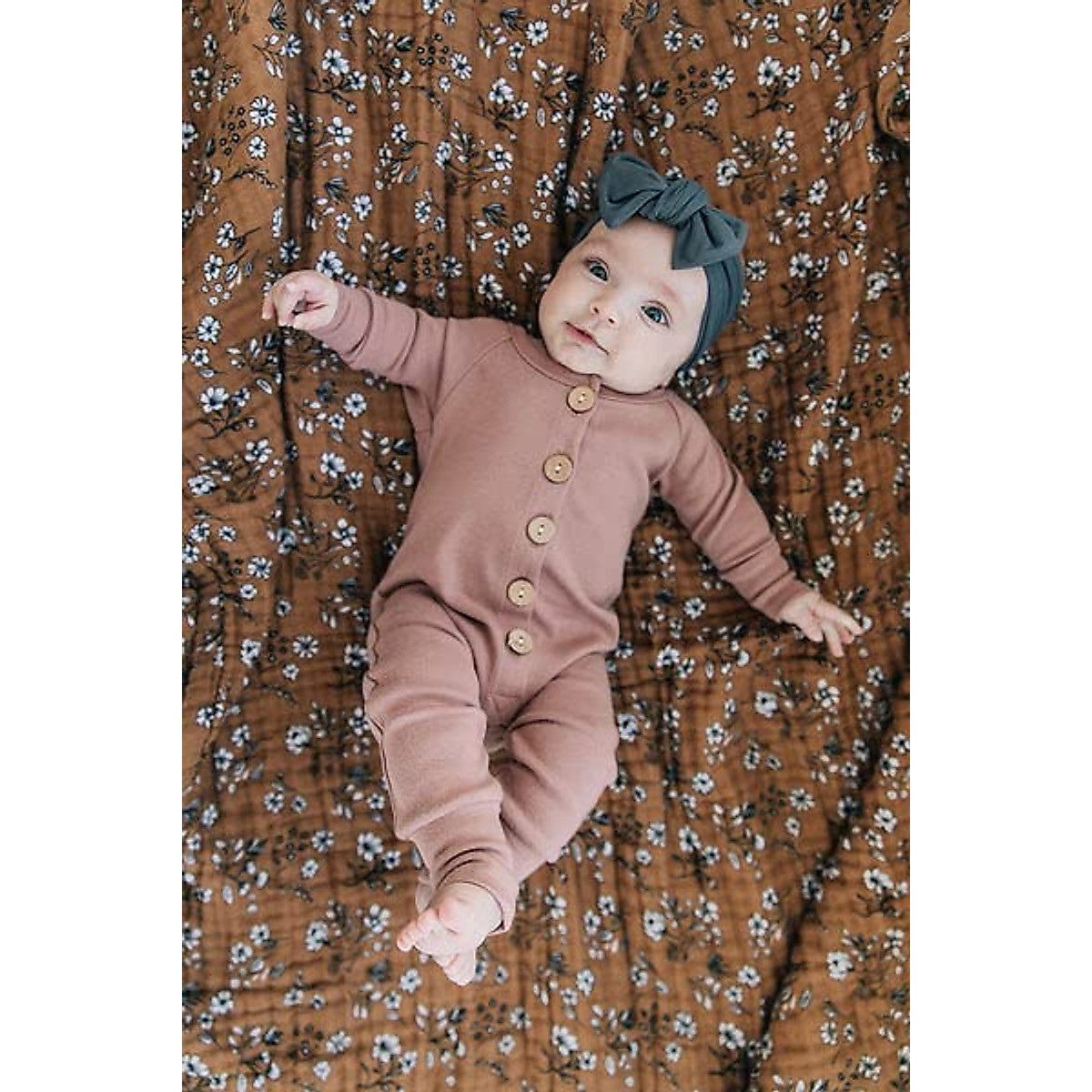 Mebie Baby Muslin Quilt (Vintage Floral)