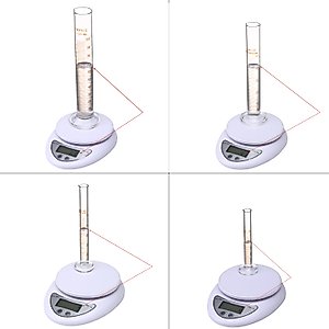Glass Measuring Low Form Beaker Set 50ml 100ml 250ml and Thick Glass Graduated Measuring Cylinder Set 5ml 10ml 50ml 100ml