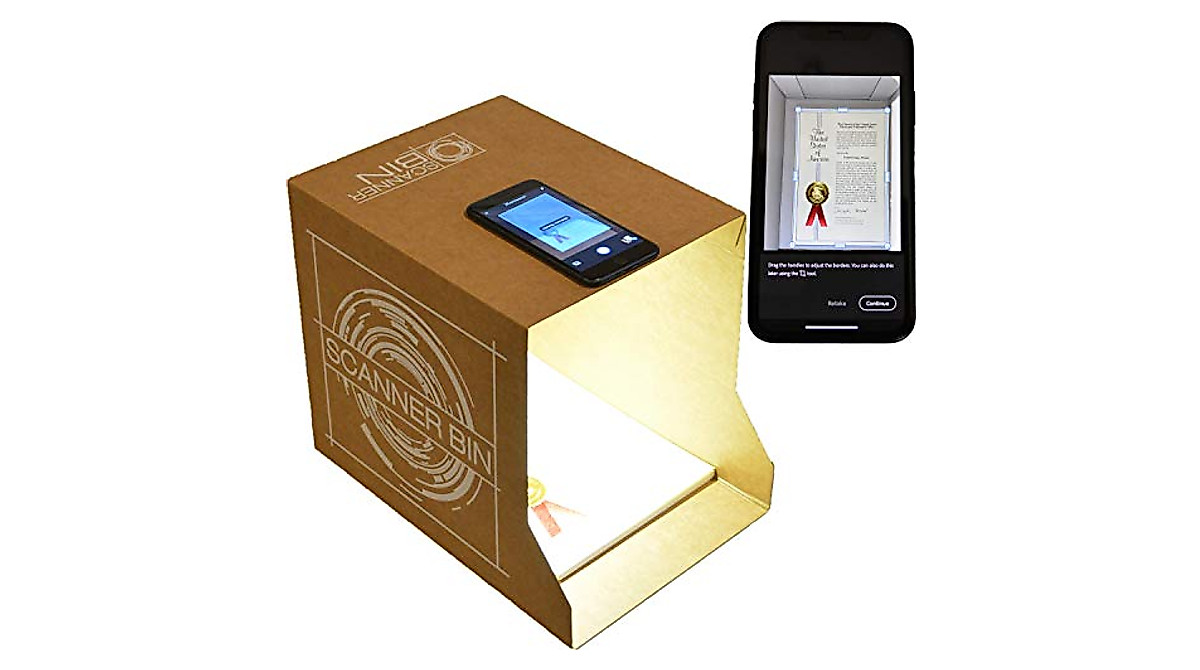 Scanner Bin - Easy Smartphone Document Scanner & Organizer