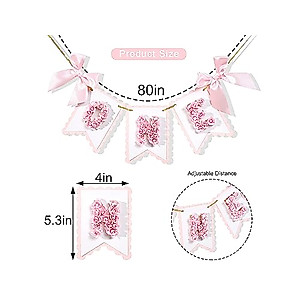 Flower 1st Birthday High Chair Banner - Pink and Gold One Birthday Banner, Princess 1st Birthday Decoration, Rose First Birthday Highchair Banner, Flower One Letters