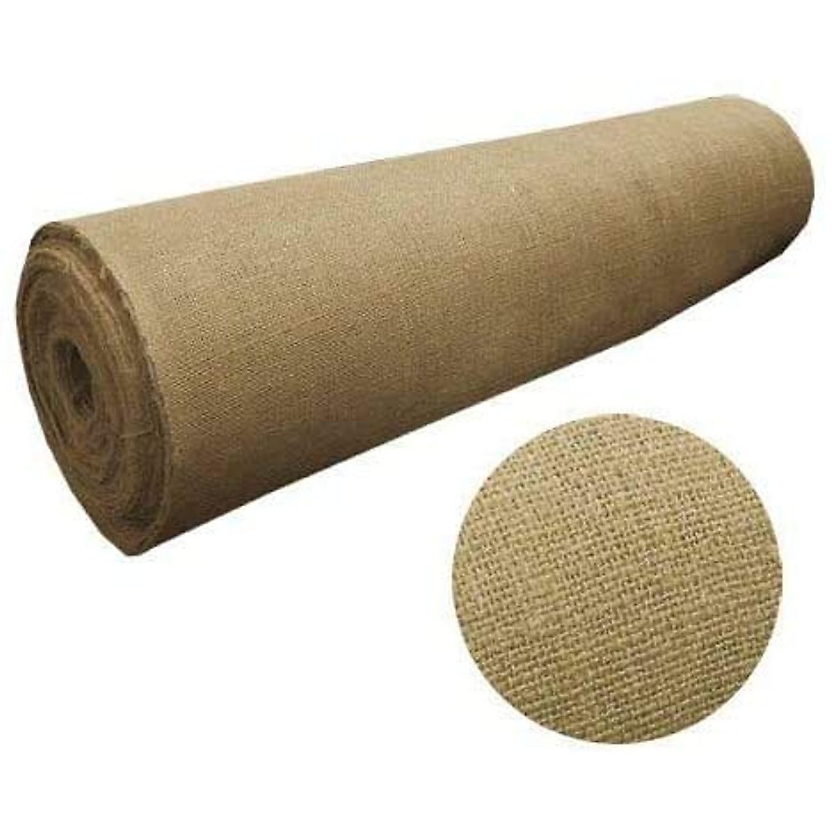 Mybecca 5 Yard 10 Oz Burlap Premium Natural Vintage Jute Fabric 40 Inches Wide Upholstery