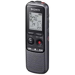 Sony 4GB PX Series MP3 Digital Voice IC Recorder with Built-in Stereo Microphone