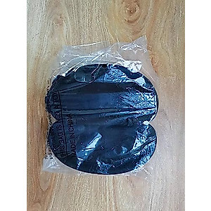 alladaga 3 Pack Zipper Shell Eyeglasses and Sunglasses Case with Plastic Carabiner Hook (Black)