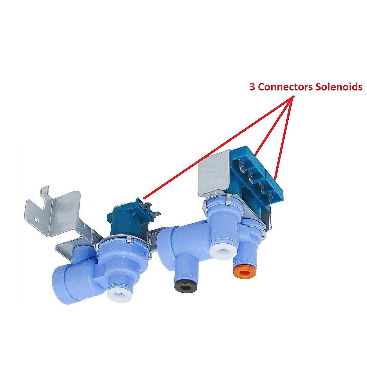 Refrigerator Water Inlet Valve Replaces For Kenmore 795.51092011 795.51093011 795.51099011 795.58812900 795.58813900 795.58814900 795.58814901 795.58816900 795.58819900 795.58819901 Refrigerator
