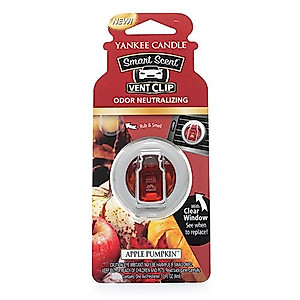 Yankee Candle Smart Scent Car Vent Clip Apple Pumpkin Air Freshener