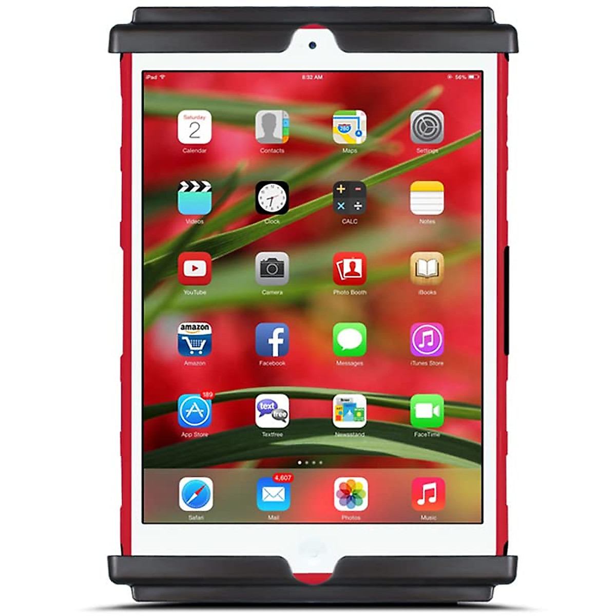 RAM Mounts Tab-Tite Universal Spring Loaded Holder for 8" Tablets with Case RAM-HOL-TAB12U Compatible with RAM B 1" and C 1.5" Size Round Ball Bases