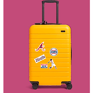 24 PCS American Baseball Stickers for Water Bottle, Laptop, Bicycle, Computer, Motorcycle, Travel Case, Car Decal Decoration Sticker 2-2.5 inches