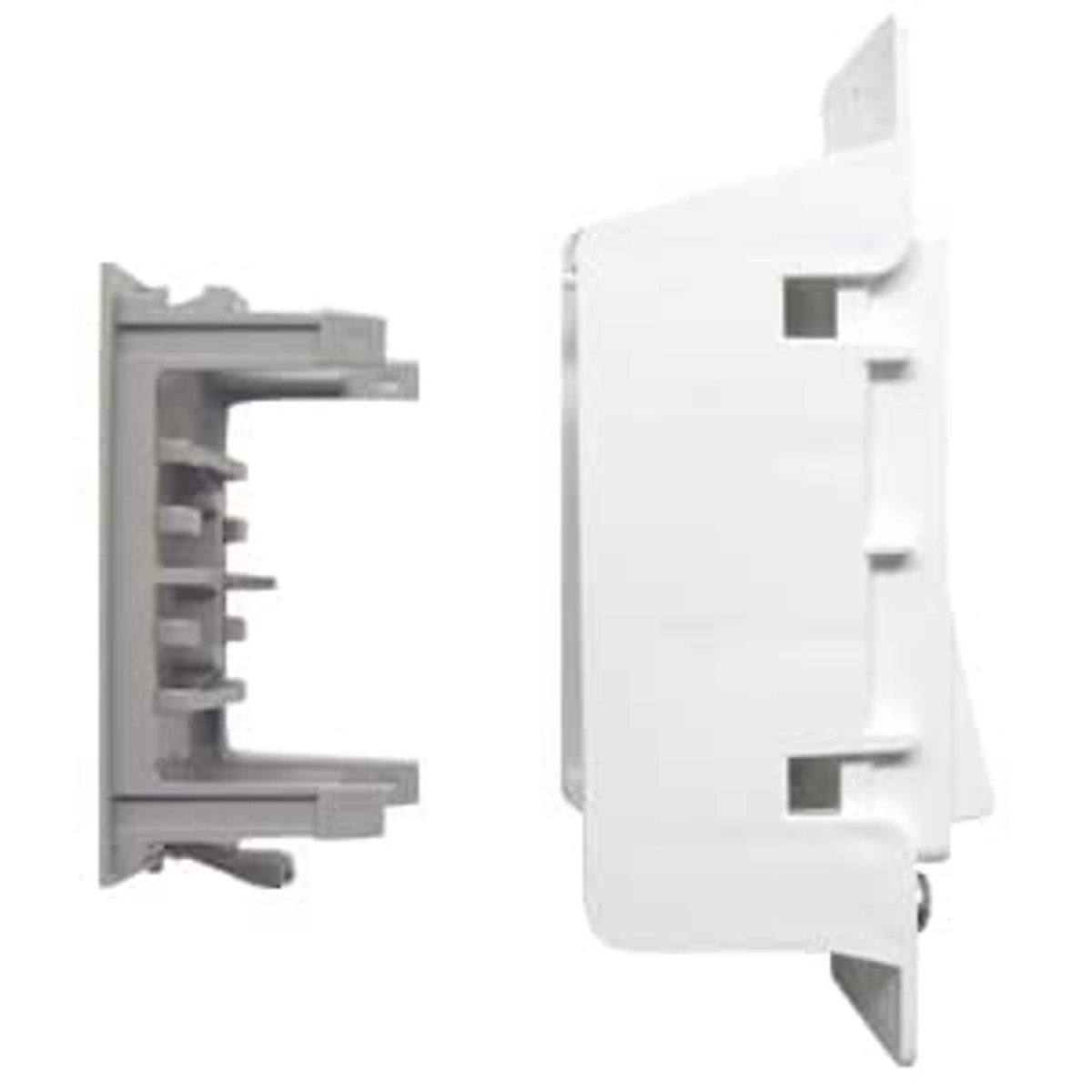 Pass & Seymour Mobile Home/RV White Self-Contained Rocker Switch w/Snap On Plate