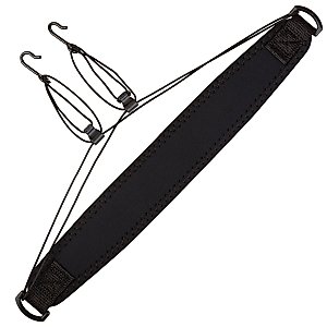 Neotech Classic 2-Hook for Saxophone, Clarinet, English Horn, Bassoon and Oboe Guitar Strap (2001072), Black