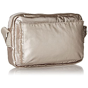 Kipling Women's Abanu Crossbody Bag, Metallic Glow