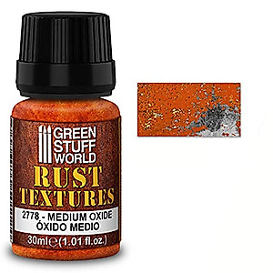 Green Stuff World Rust Textures for Modeling Miniatures - Medium Oxide 2778