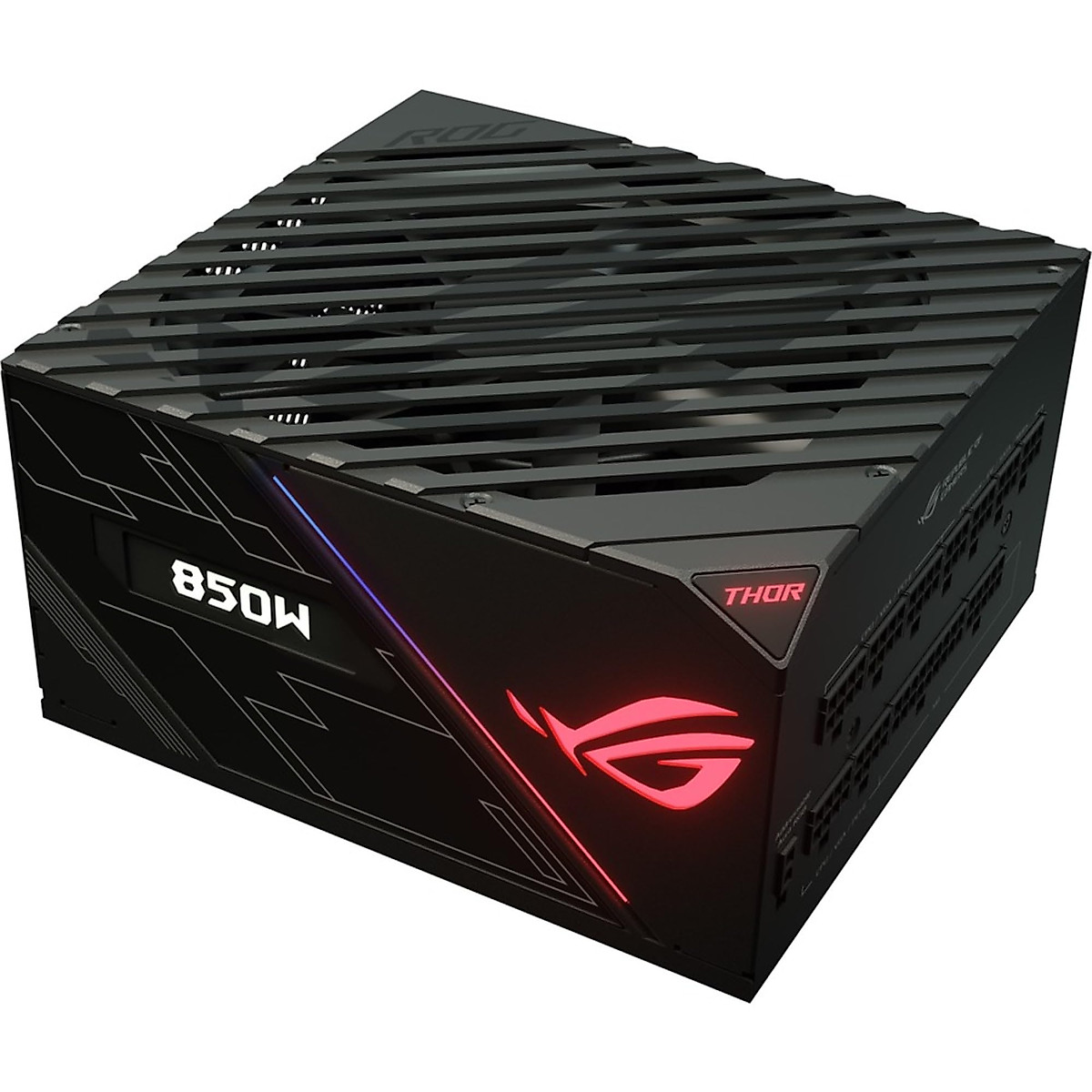 ASUS ROG Thor 850 Certified 850W Fully-Modular RGB Power Supply with LiveDash OLED Panel