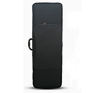 MOSLOM Nylon Black Square 4/4 Acoustic Square Violin Case & bags