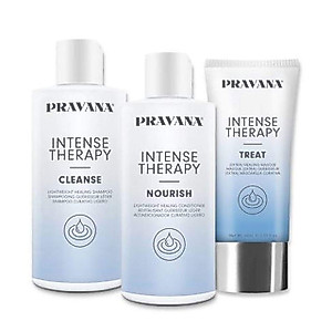 PRAVANA INTENSE THERAPY CLEANSE SHAMPOO,NOURISH CONDITIONER,TREAT MASQUE TRAVEL KIT