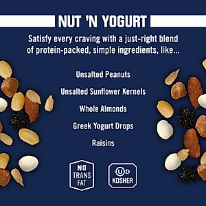 Kar’s Nut 'N Yogurt Trail Mix, 7 oz Snack Mix – Bulk Pack of 12, Gluten- Free Snacks