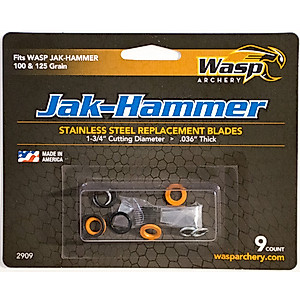 Replacement Blades for Wasp Jak-Hammer 100 & 125 1 3/4"