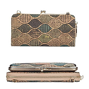 aolaso Small Crossbody Bag for Women, Shoulder Bag Clutch Cell Phone Purse Holder Wallet with Credit Card Slots, Large Capacity fit iPhone 7/8/11/12/X Plus /6.5 Inch