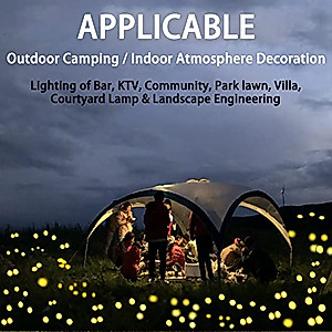 ANTQUE 2 Pack Solar Powered Garden Lights Outdoor, New Upgrade Swaying Starburst Solar Garden Lights, Vibrant Garden Lights Waterproof Solar Outdoor Lights, Decorative Lights for Yard