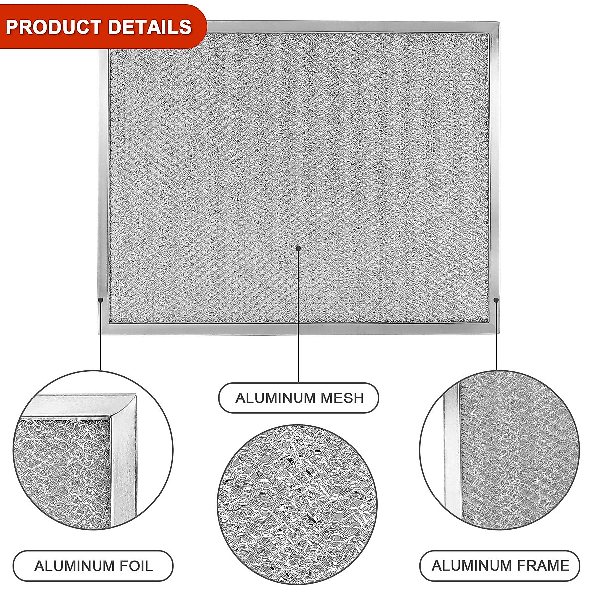 Fits for 203368 Honey-Well Electronic Air Cleaner for 16" x 12.5" Post Filter F300E F50F Series from AMI PARTS - 2 Pack